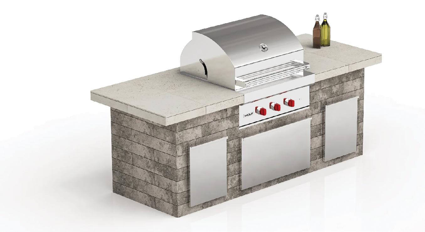 Uniframe Systems Patented Outdoor Kitchens by peartreeusa - Issuu