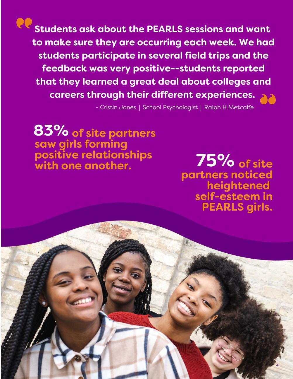 PEARLS 2024 Annual Report by PEARLS For Teen Girls - Issuu