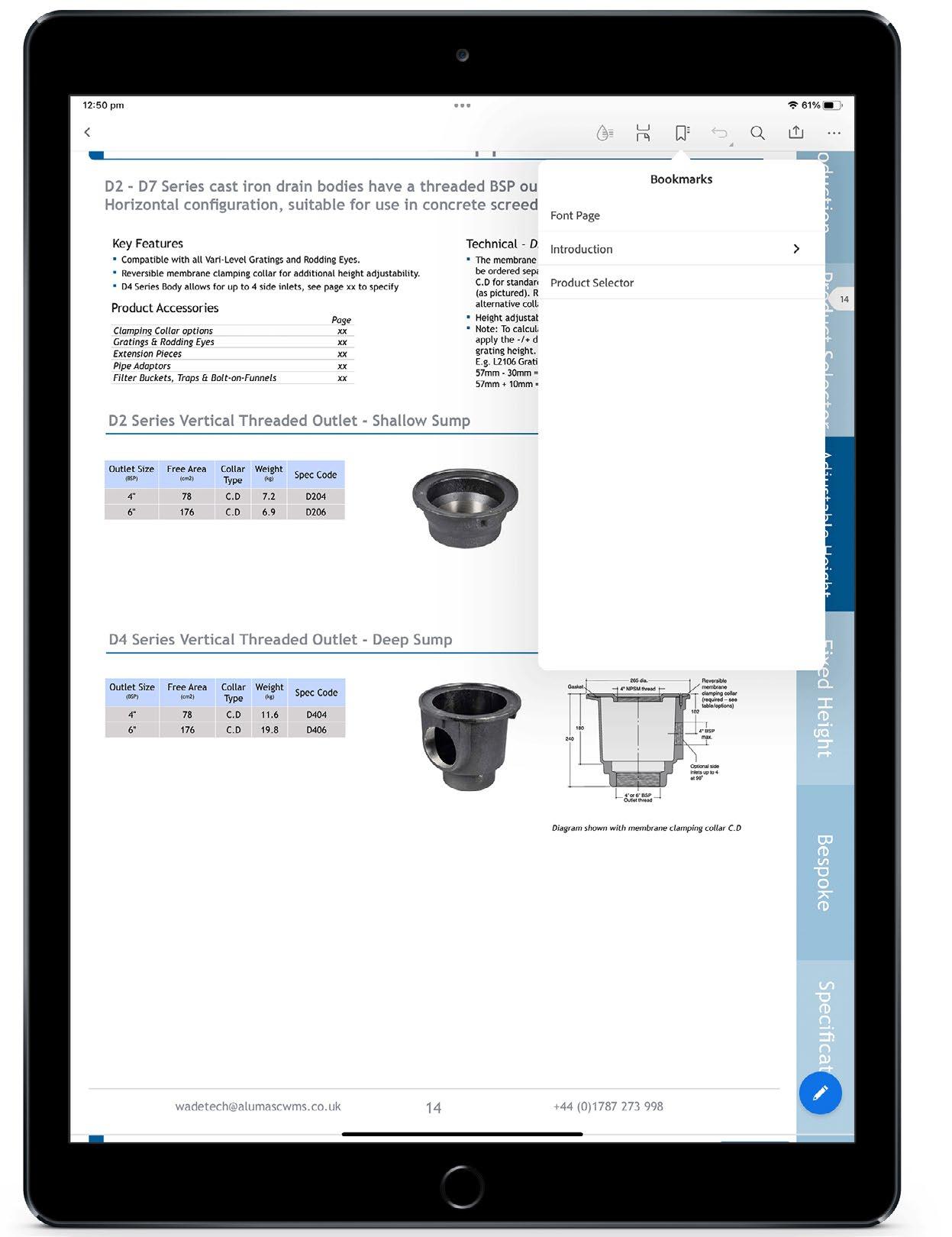 Wade - Floor Gullies & Rodding Eyes Brochure by Alumasc Water ...