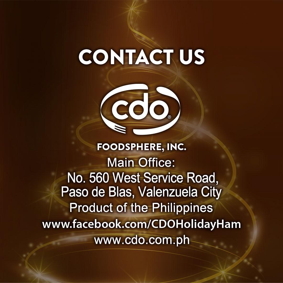 CDO CHRISTMAS HAM E-BROCHURE 2024 by cdo foodsphere inc - Issuu