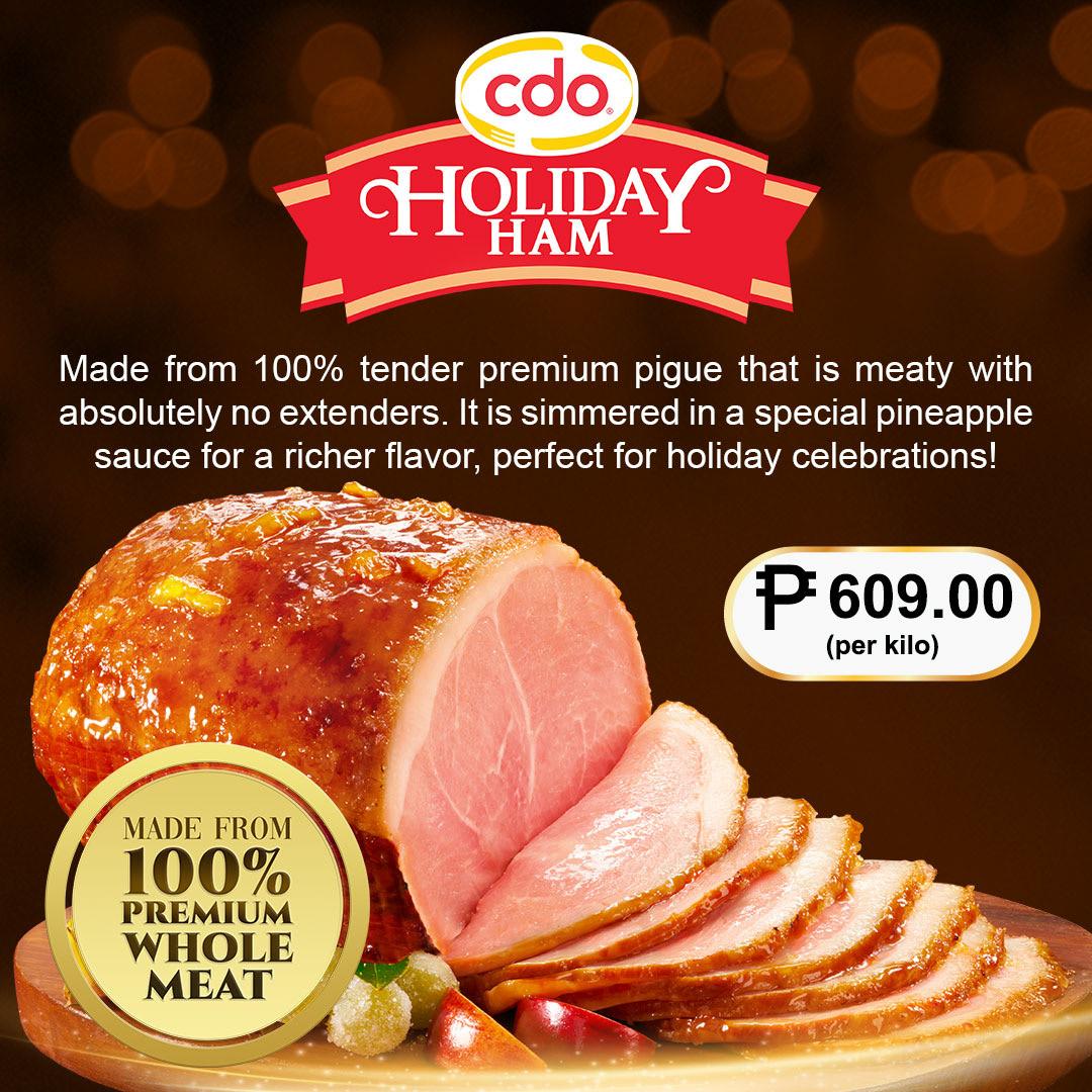 CDO CHRISTMAS HAM E-BROCHURE 2024 by cdo foodsphere inc - Issuu