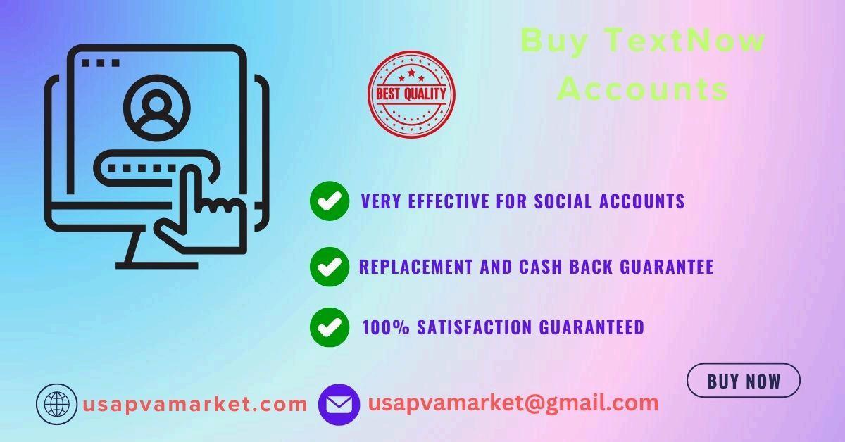 Buy TextNow Accounts Web or Phone login old by TextNowAccounts - Issuu