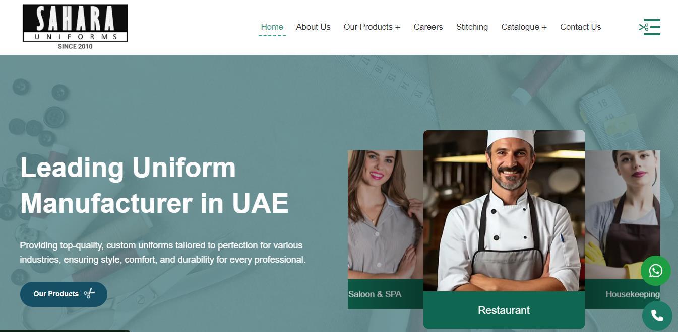 SAHARA UNIFORMS | Uniform Manufacturers in Ajman by SAHARA UNIFORMS - Issuu