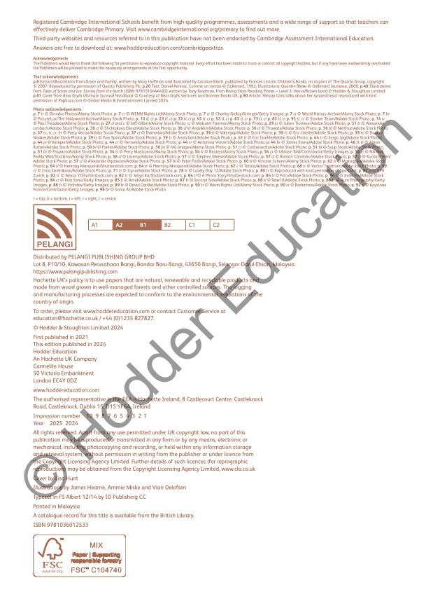 Cambridge Primary World English WorkBook Stage 6 sample book by Pelangi ...