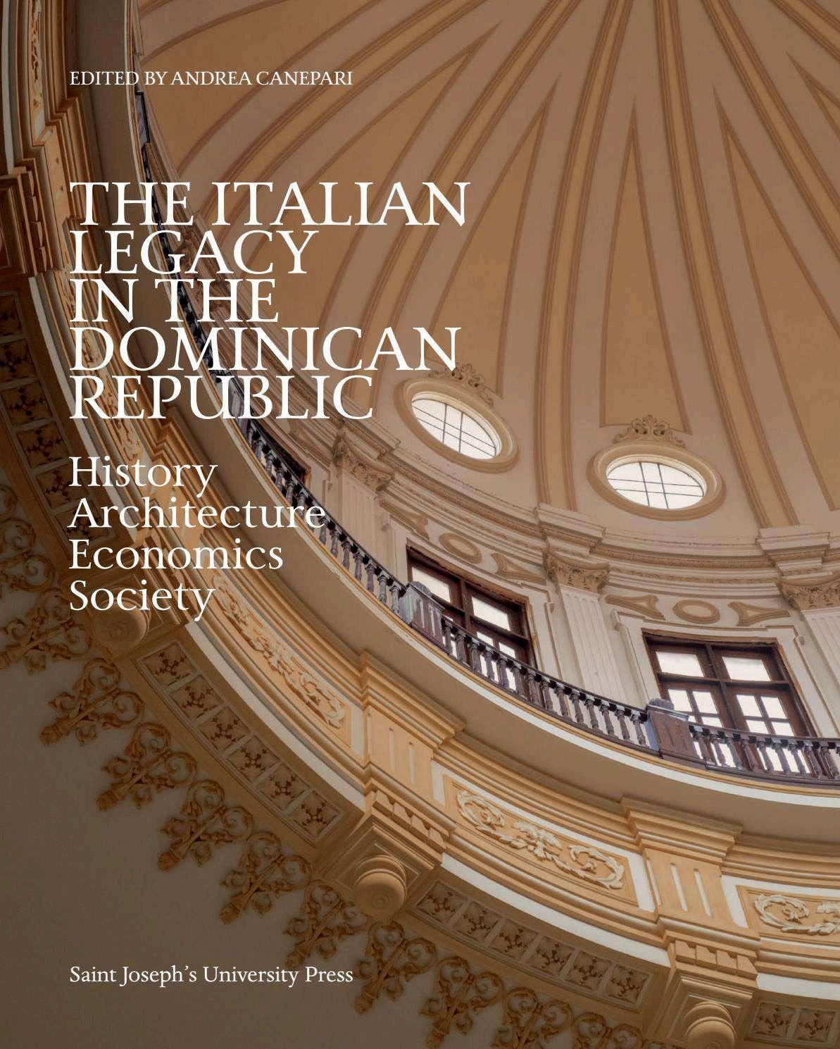 Book Brochure ''The Italian Legacy in the Dominican Republic'' by The ...
