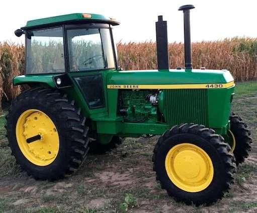 4430 John Deere Row Crop Tractor - TM1057 Technical Service Repair ...