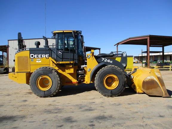 724K JOHN DEERE WHEEL LOADER - PC11256 PARTS CATALOG MANUAL by Heavy ...
