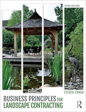PDF EBOOK Business Principles for Landscape Contracting by Steven Cohan ...