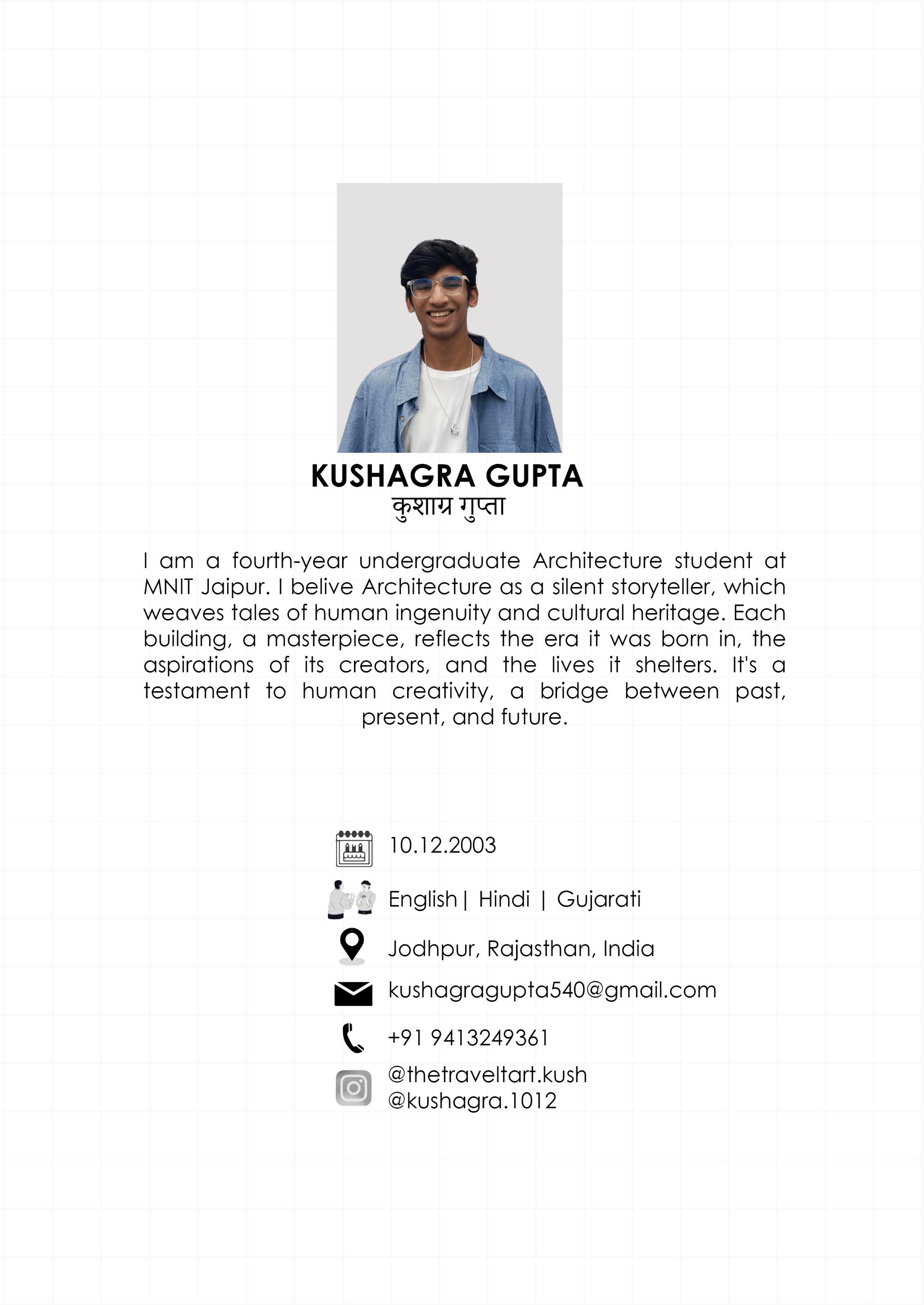 Architecture Portfolio | Kushagra Gupta by Kushagra Gupta - Issuu