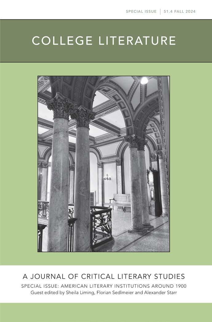 Johns Hopkins University Press 2025 Scholarly Journals Subscriptions ...