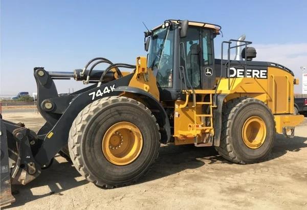 744K 4WD John Deere Wheel Loader Engines 6090HDW06, 6090HDW08 - TM10683 ...