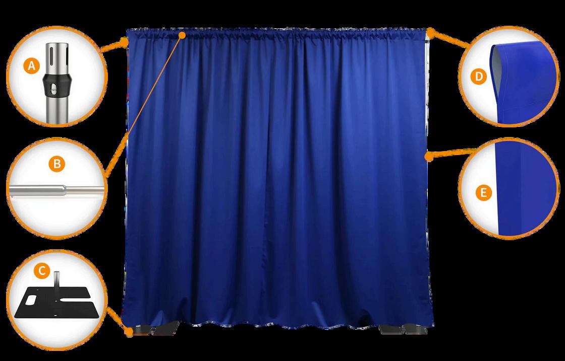 Why Sheer Fabric Is the Ideal Choice for Pipe and Drape Kits by ...