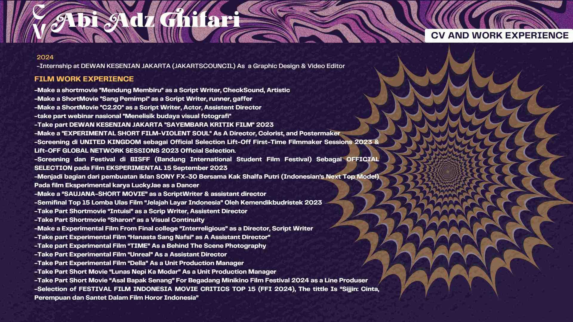 Abi Adz Ghifari - New Portfolio 2025 by 2A BOYS TV - Issuu