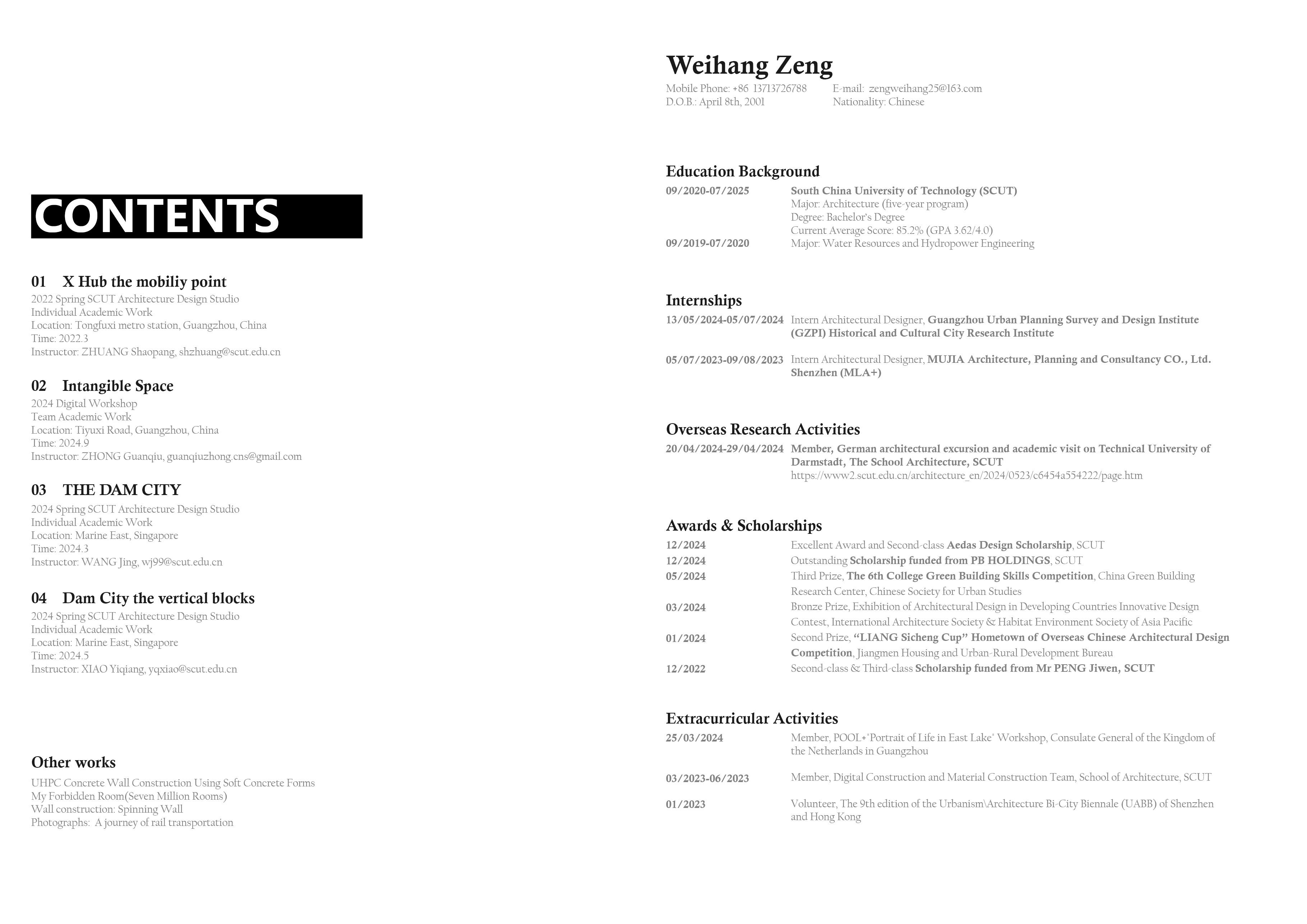 Portfolio Weihang Zeng by winnieofftr163.com - Issuu