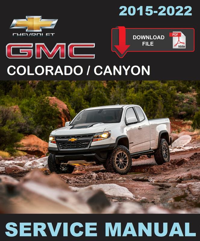 Chevy 2019 Colorado 2.5L Service Manual New Manual by manuals-shop.com ...