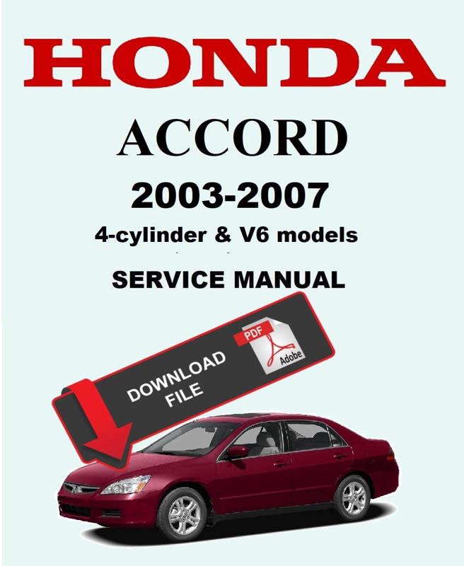 Honda 2005 Accord Hybrid Service Manual New Manual by manuals-shop.com ...