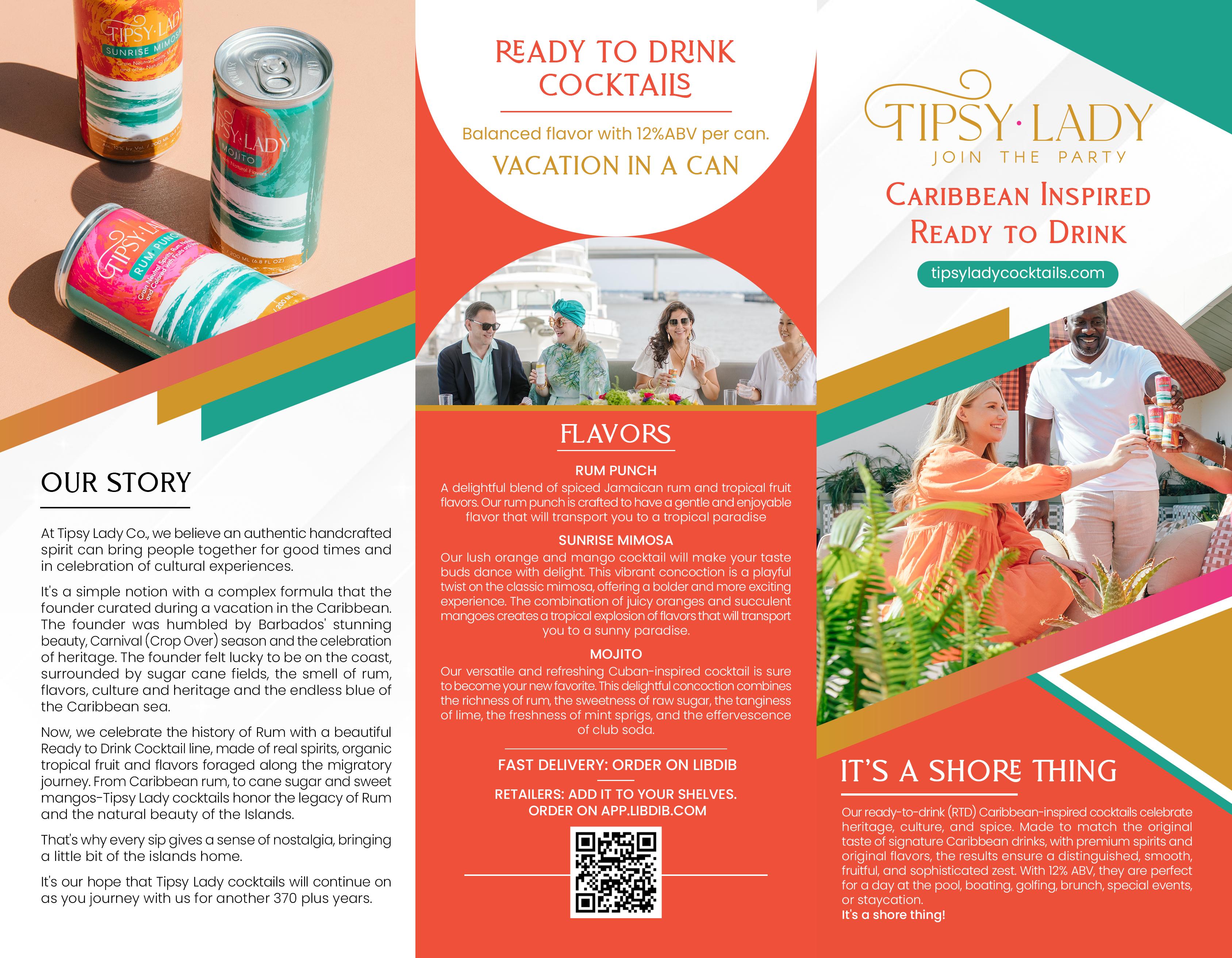 Trifold brochure Tipsy Lady by Tipsy Lady - Issuu