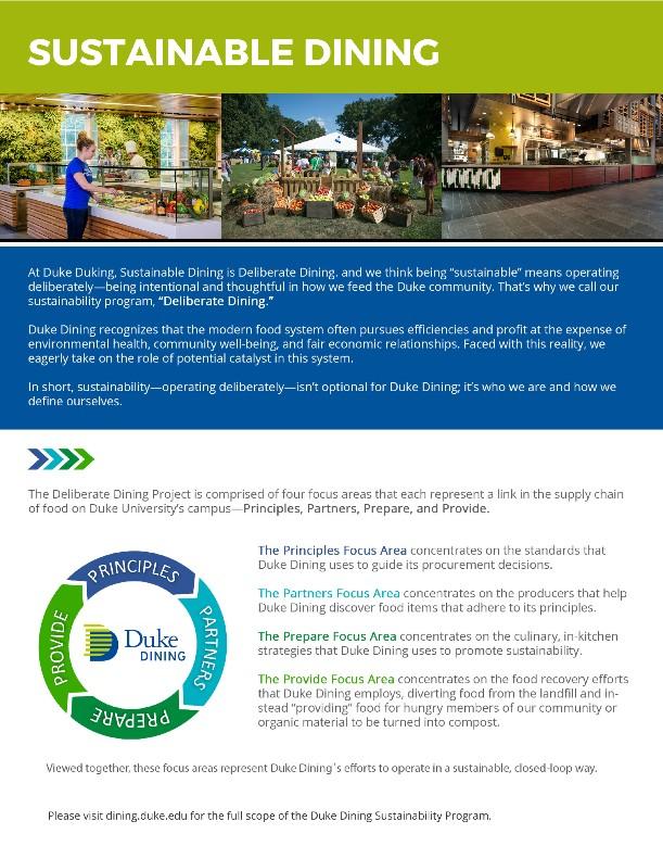 Duke Dining Digital Brochure by diningatduke - Issuu