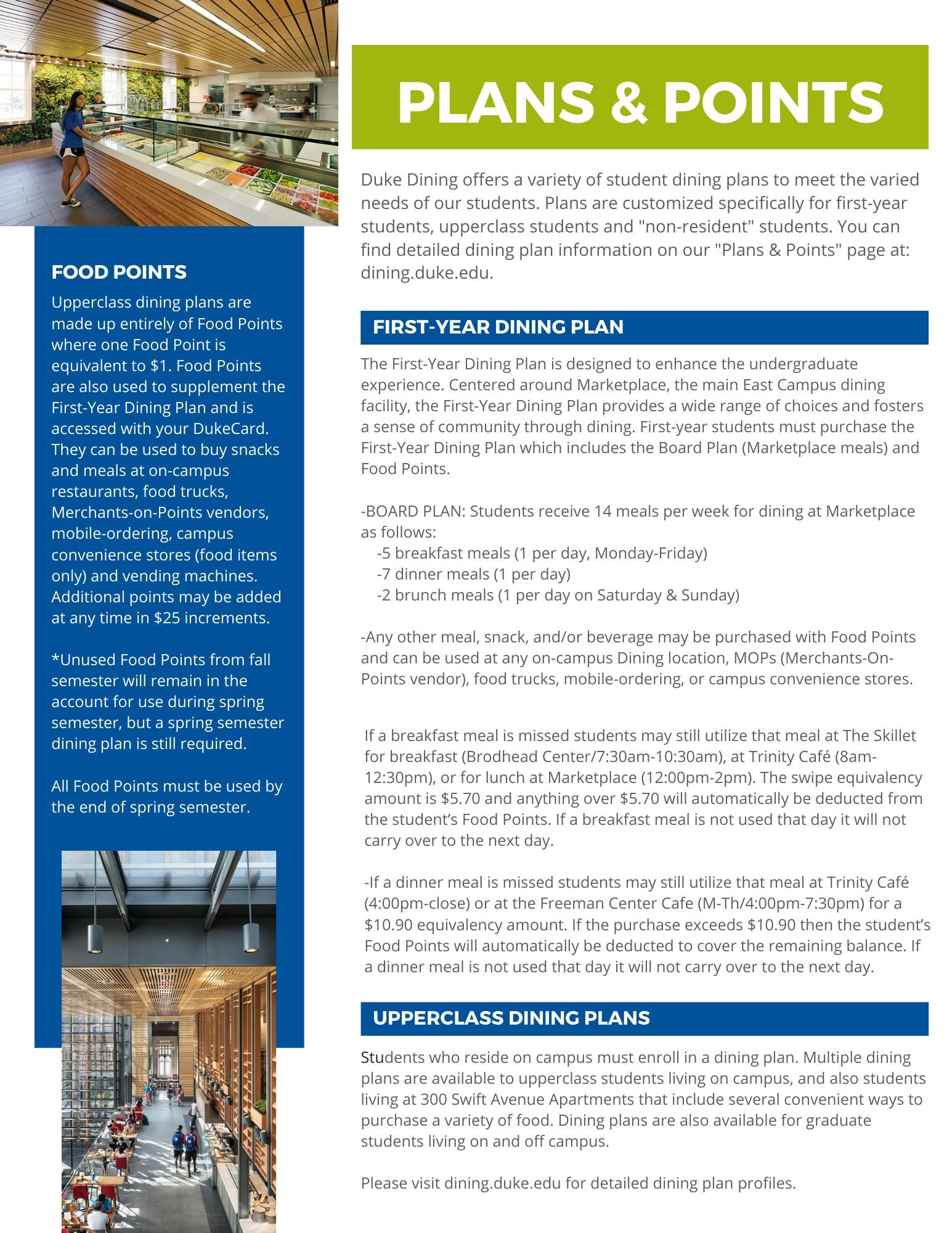 Duke Dining Digital Brochure by diningatduke - Issuu