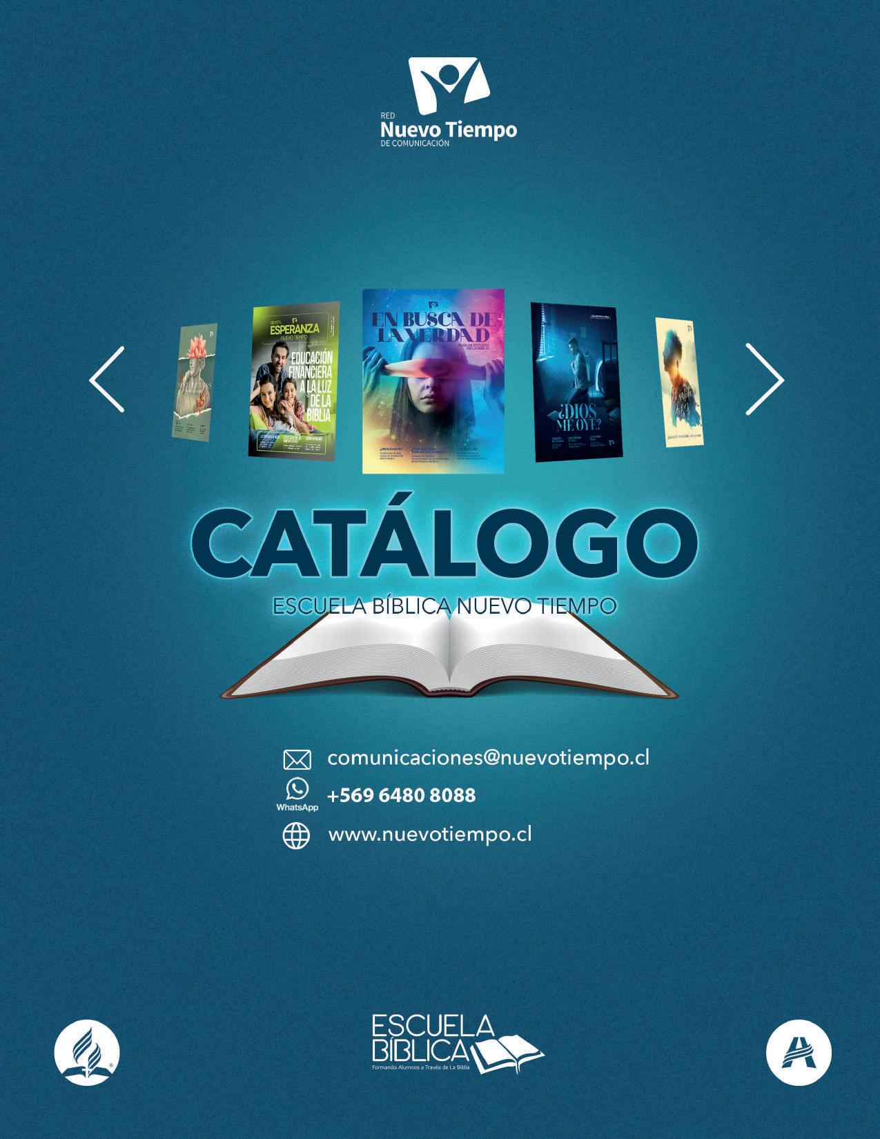 Catálogo Escuela Bíblica Nuevo Tiempo by NuevoTiempoChile - Issuu