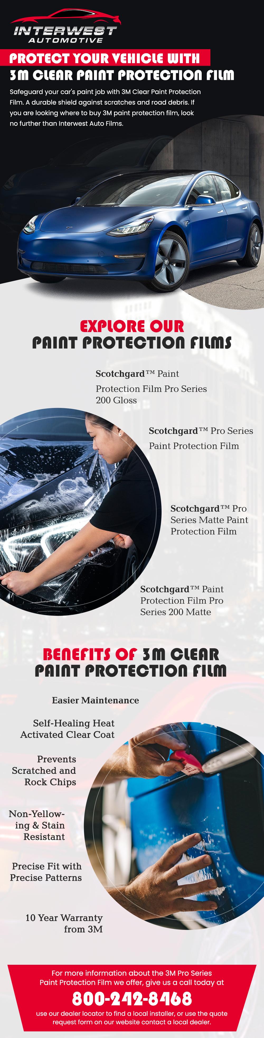 Protect Your Vehicle with 3M Clear Paint Protection Film by Interwest ...