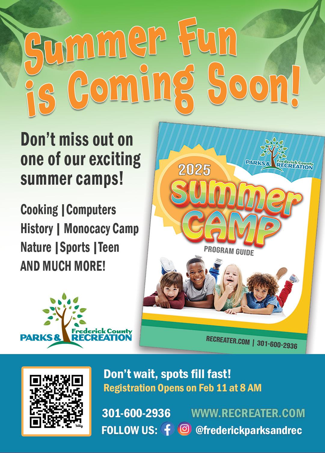 Frederick County Parks and Recreation 2025 Spring/Summer RECREATER by ...