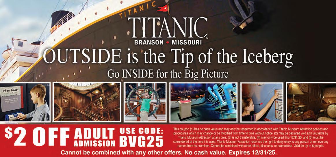 2025 Branson Vacation Guide by Branson Convention and Visitors Bureau ...