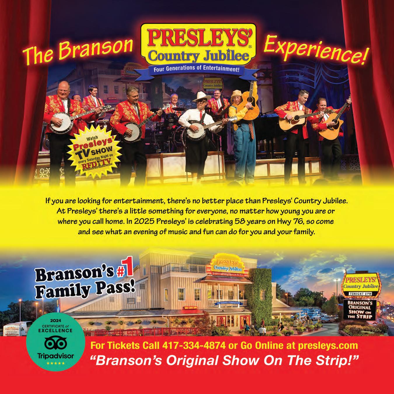 2025 Branson Vacation Guide by Branson Convention and Visitors Bureau ...