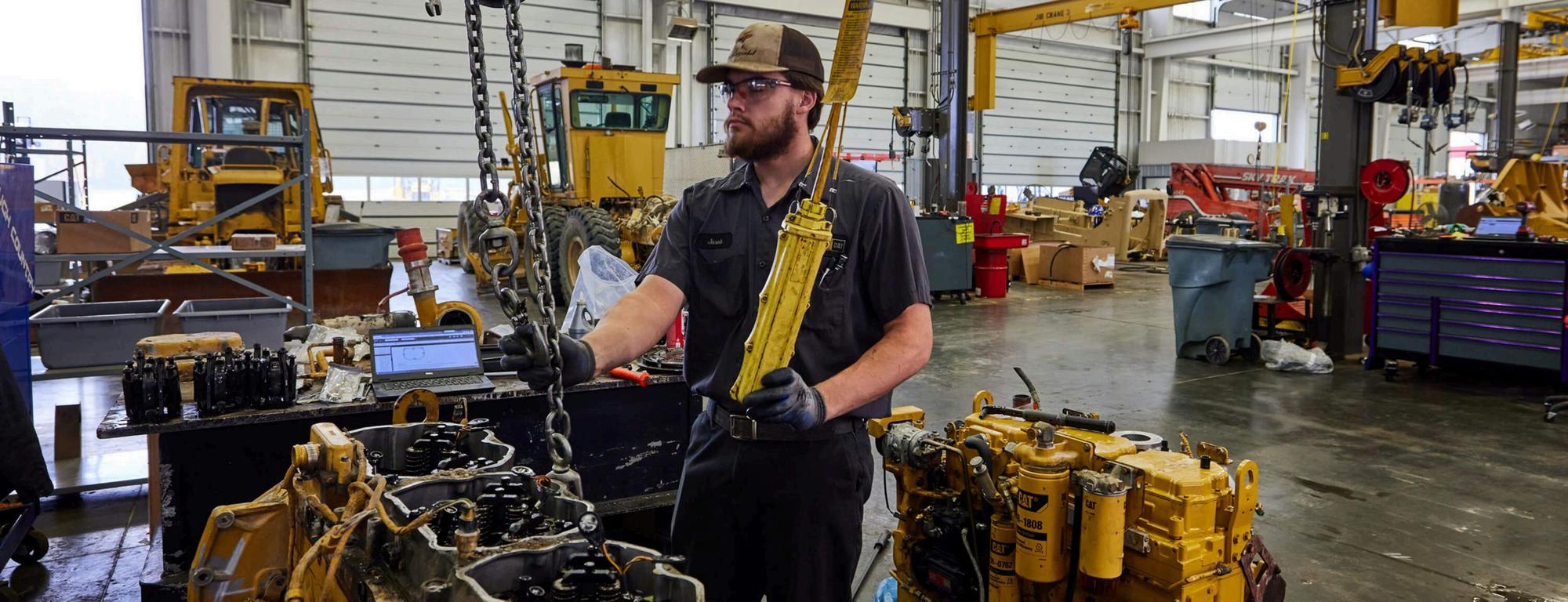 OPERATION & MAINTENANCE MANUAL - (CAT) CATERPILLAR 224B EXCAVATOR 7WF ...