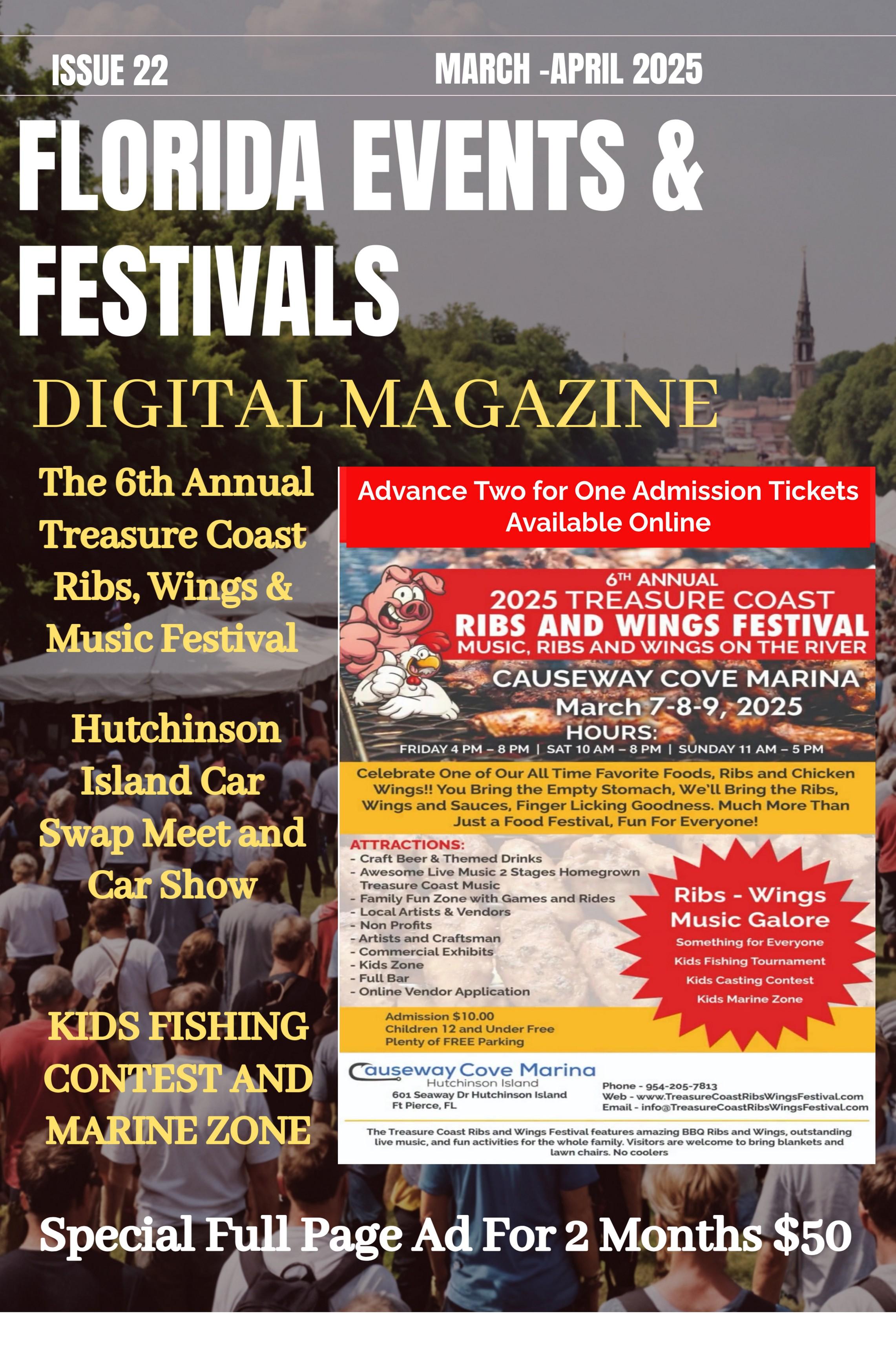 Florida Events & Festivals March - April 2025 Issue by Florida Events ...