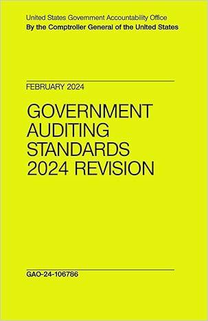 PDF Government Auditing Standards 2024 Revision: Pocket Size - Large ...