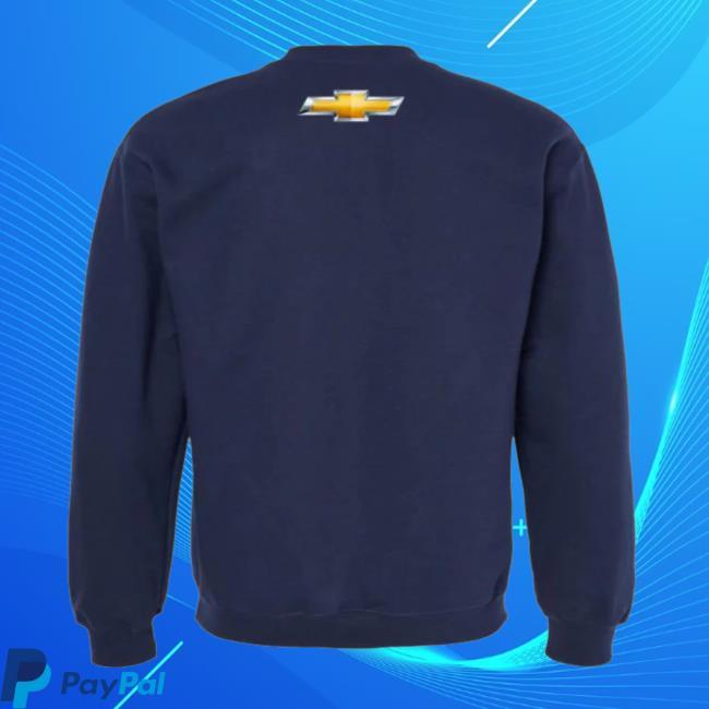 Rcrracing Store Merch Rcr Chevrolet Logo Navy Blue Crewneck Sweatshirt ...