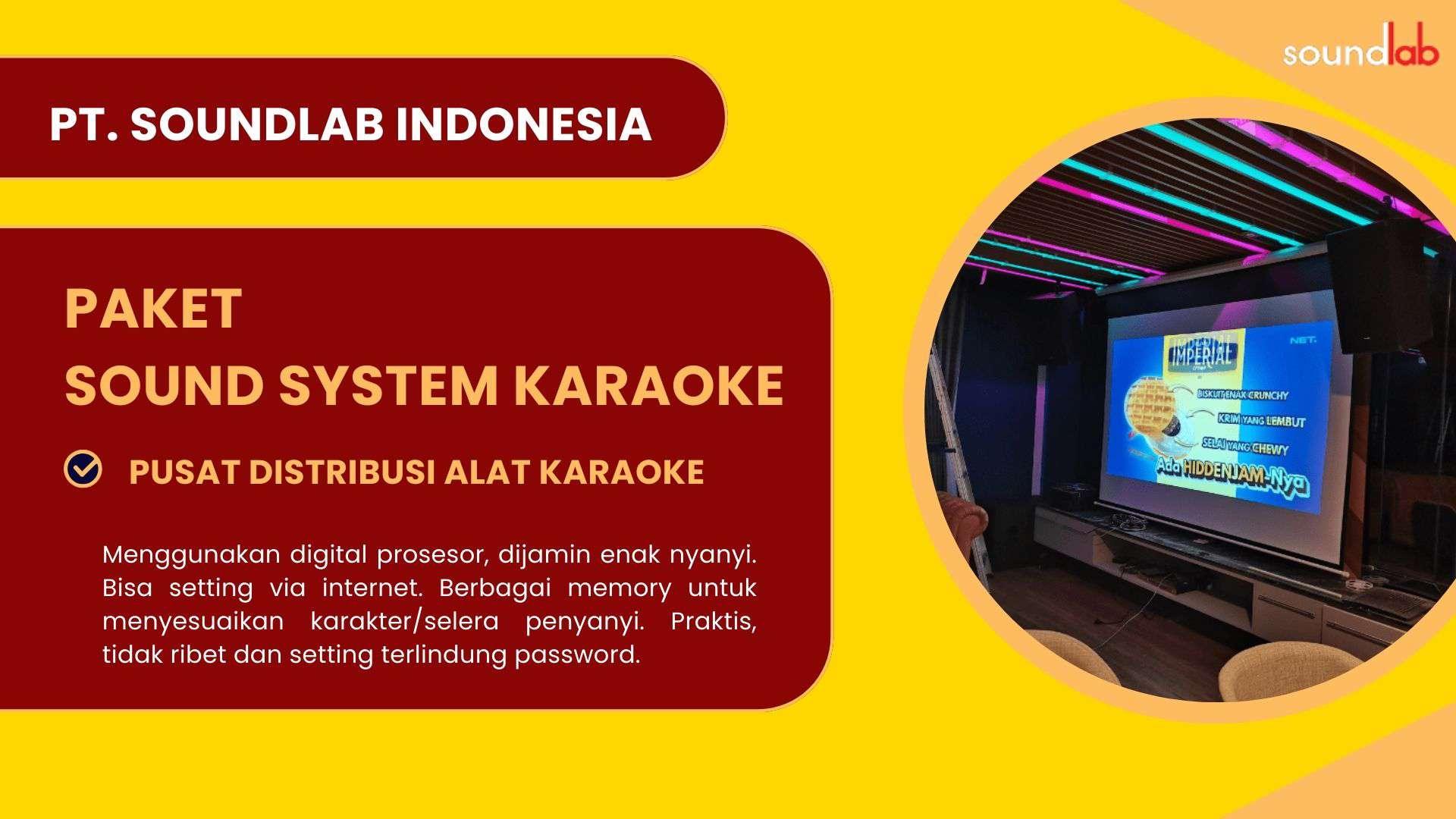 TLP/WA 0811944605 Paket Sound System Karaoke Batang, Produk Pro Audio ...