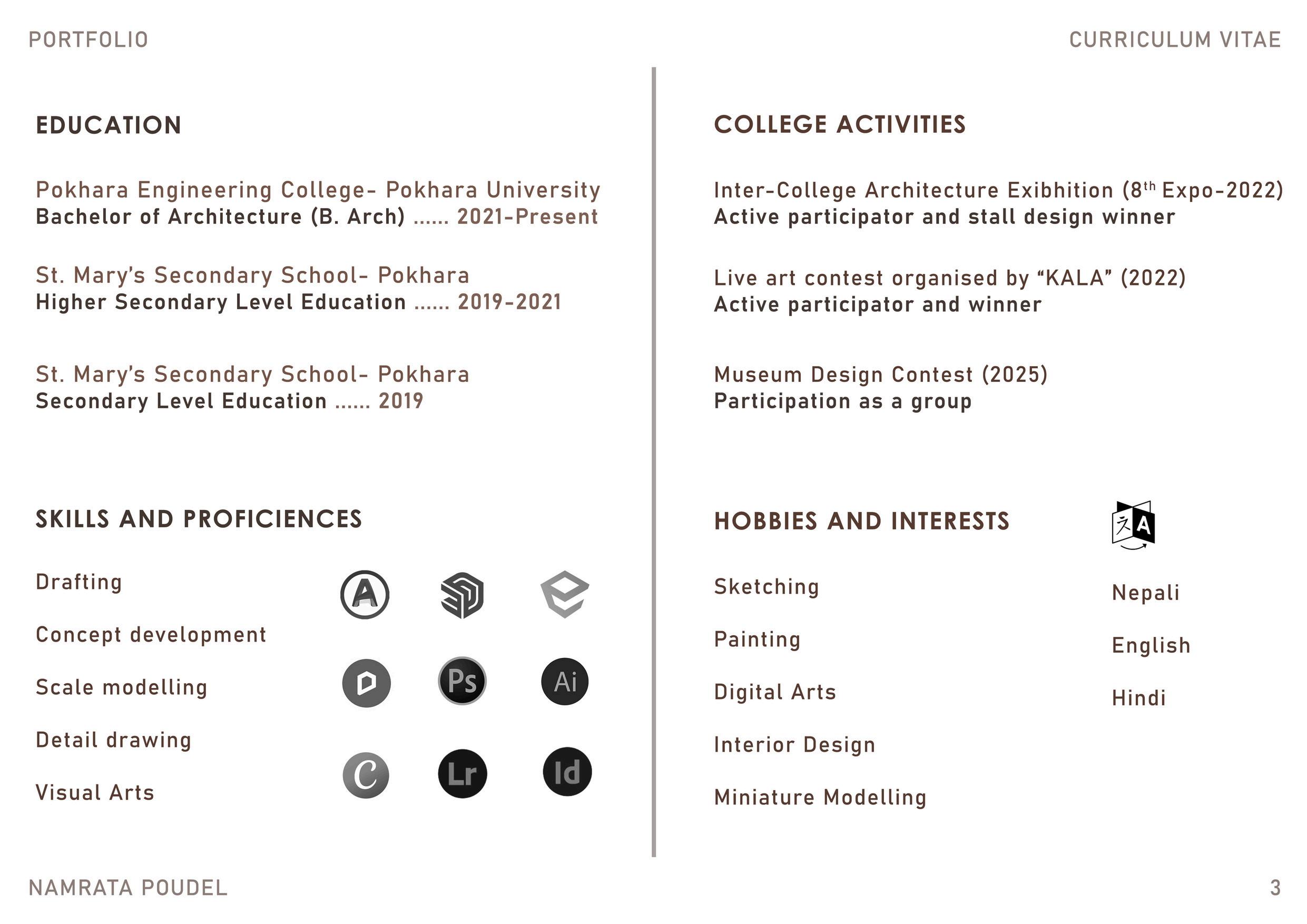 Undergraduate Architecture Portfolio by namratapoudel - Issuu