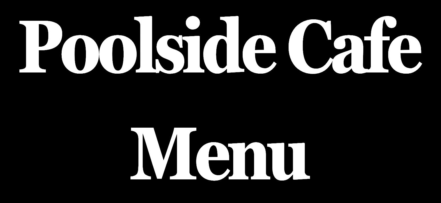 Poolside cafe menu RACV Resort by cobramracvholidayprogram - Issuu