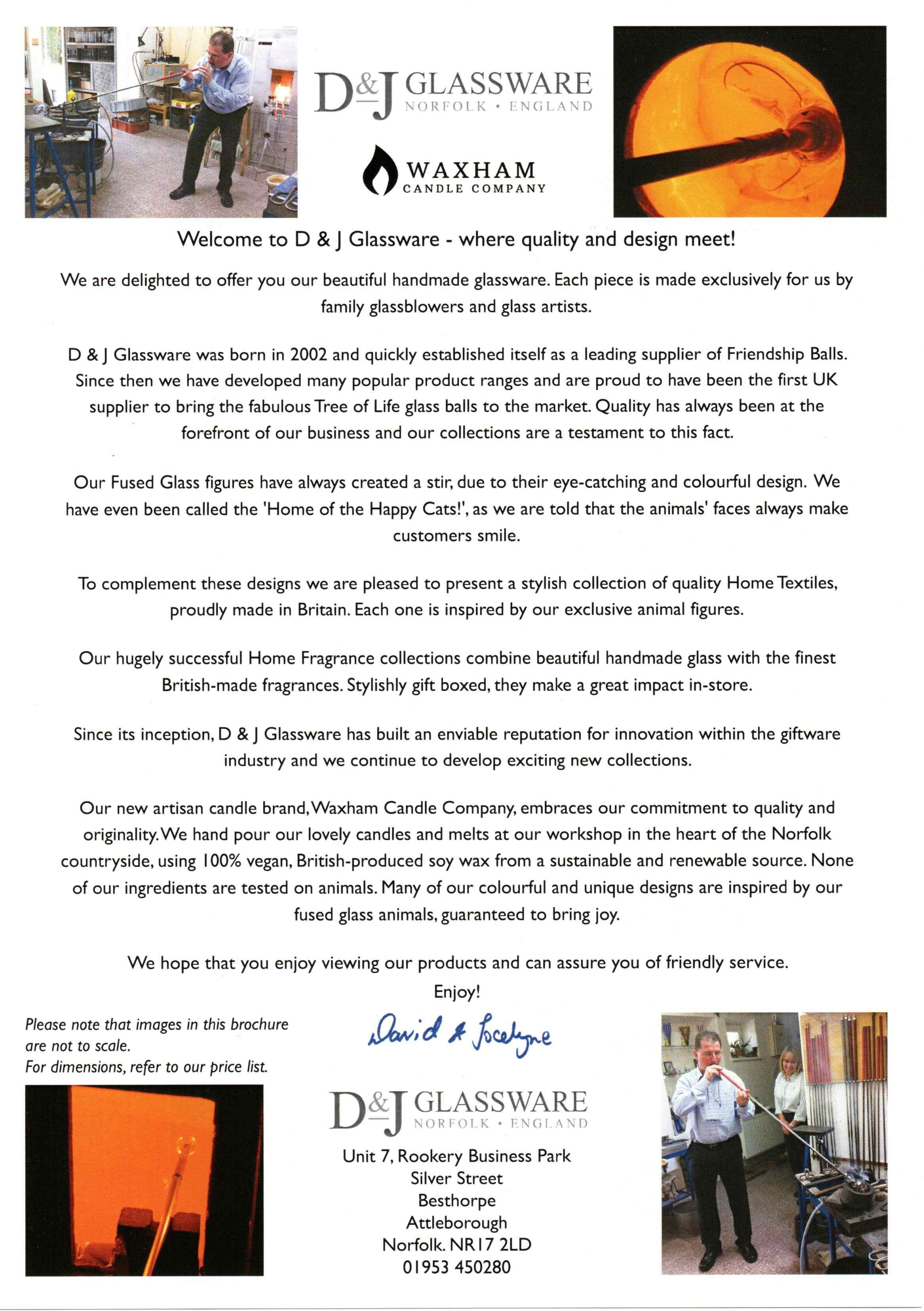 D & J Glassware Brochure 2025 by DandJGlassware - Issuu