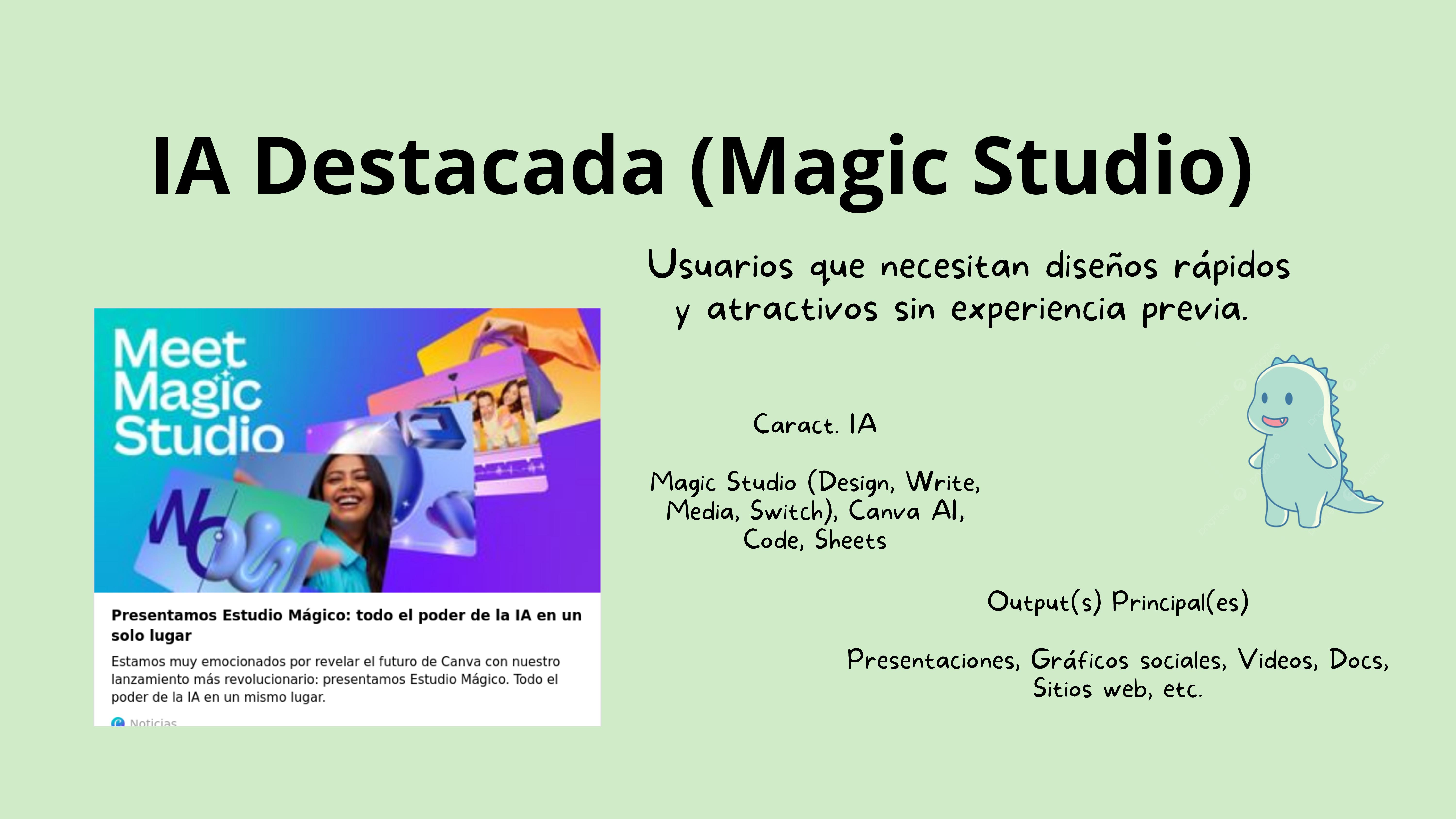 Herramientas IA para Crear Presentaciones, Imágenes y Videos by steven ...