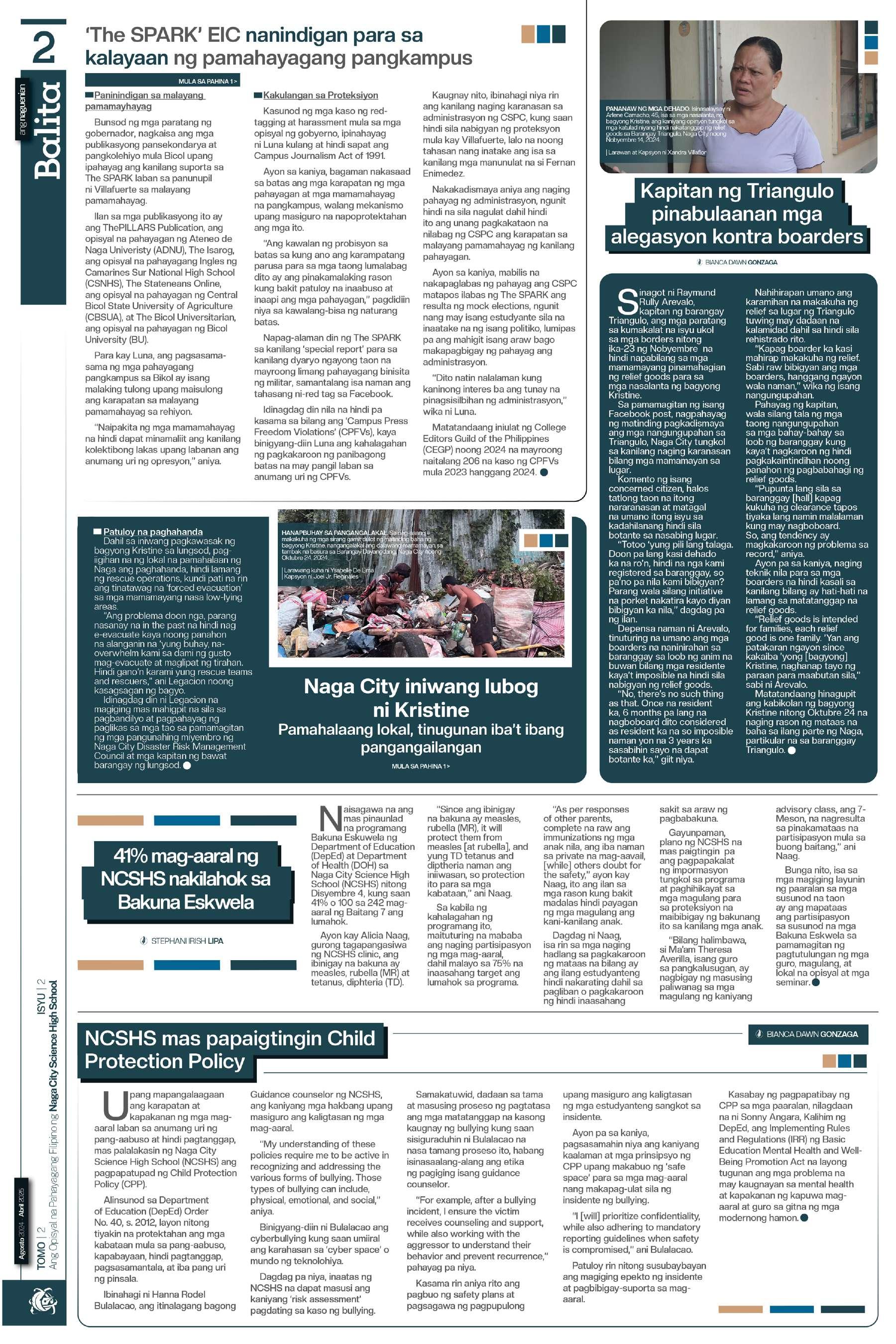 NCSHS_Ang Naguenian NSPC by NCSHS Ang Naguenian - Issuu