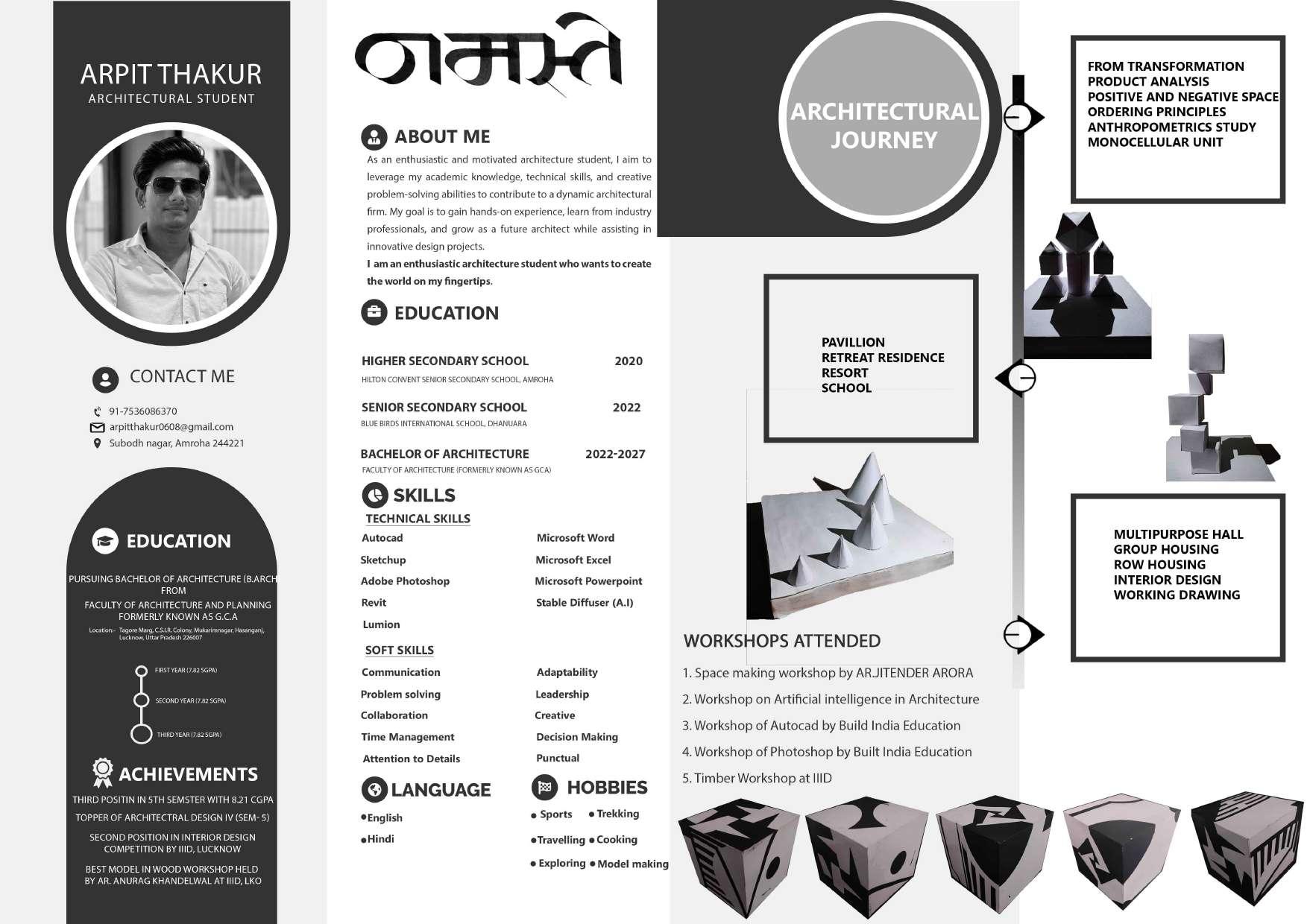 Arpit Thakur Internship Portfolio 2022-25 by Design it - Issuu