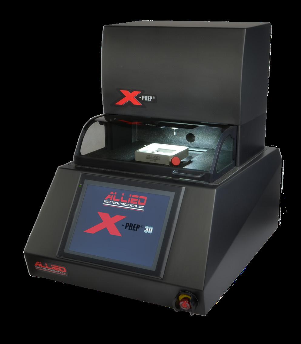 X-Prep® Milling/Grinding/Polishing Machine Brochure by Allied High Tech ...