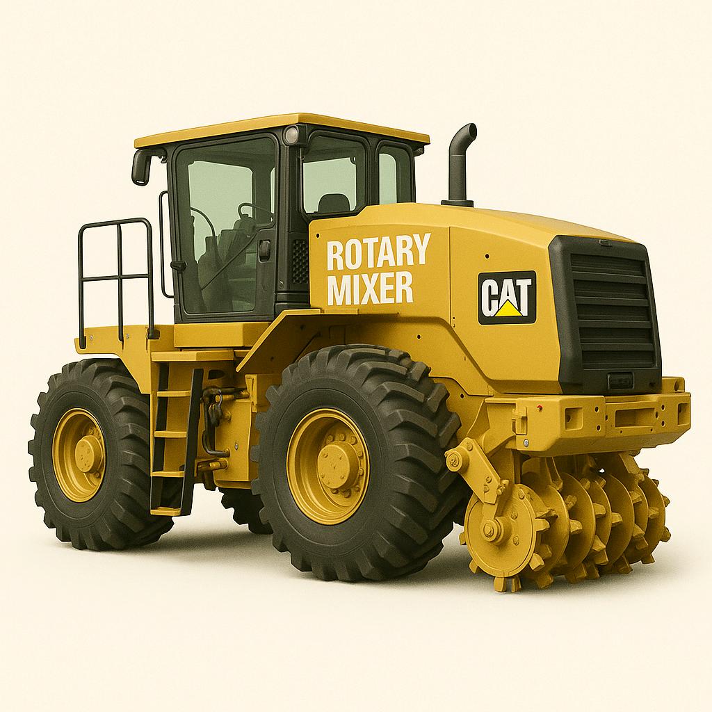 RM500B CATERPILLAR ROTARY MIXER MB9 OPERATION & MAINTENANCE MANUAL by ...
