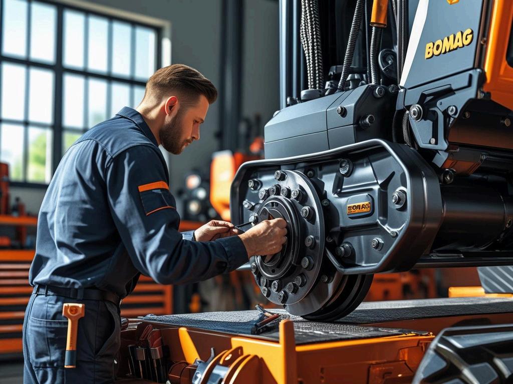 Bomag BW 142 D Single Drum Vibratory Roller Parts Catalogue Manual ...