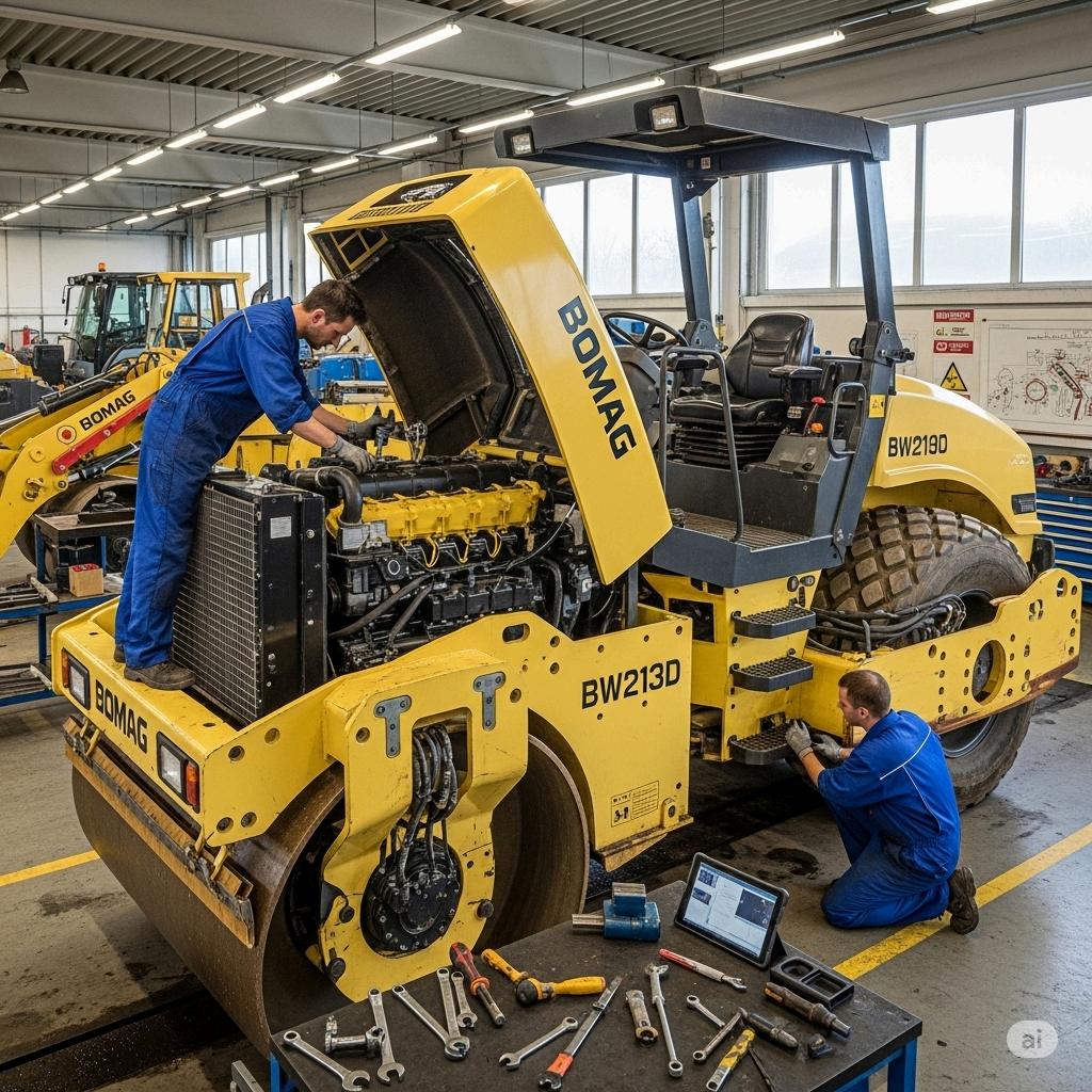 BOMAG BW 11 RH-5 RUBBER TYRED ROLLER 101538701001 - 101538701066 (00824749) PARTS CATALOGUE ...