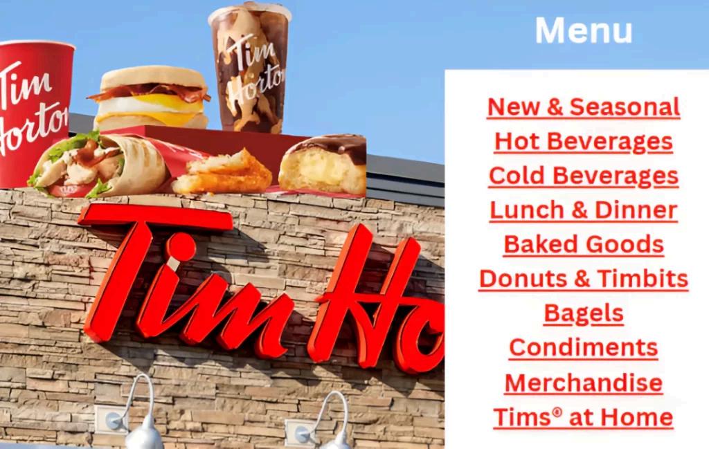 Tim Hortons Menu, Canada – Latest Prices & Popular Items (2025) by Tim ...