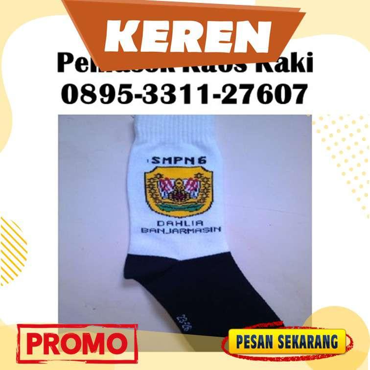 TELP 0895-3311-27607 Kaos Kaki Hitam Obral Kaos Kaki Logo Sekolah untuk ...