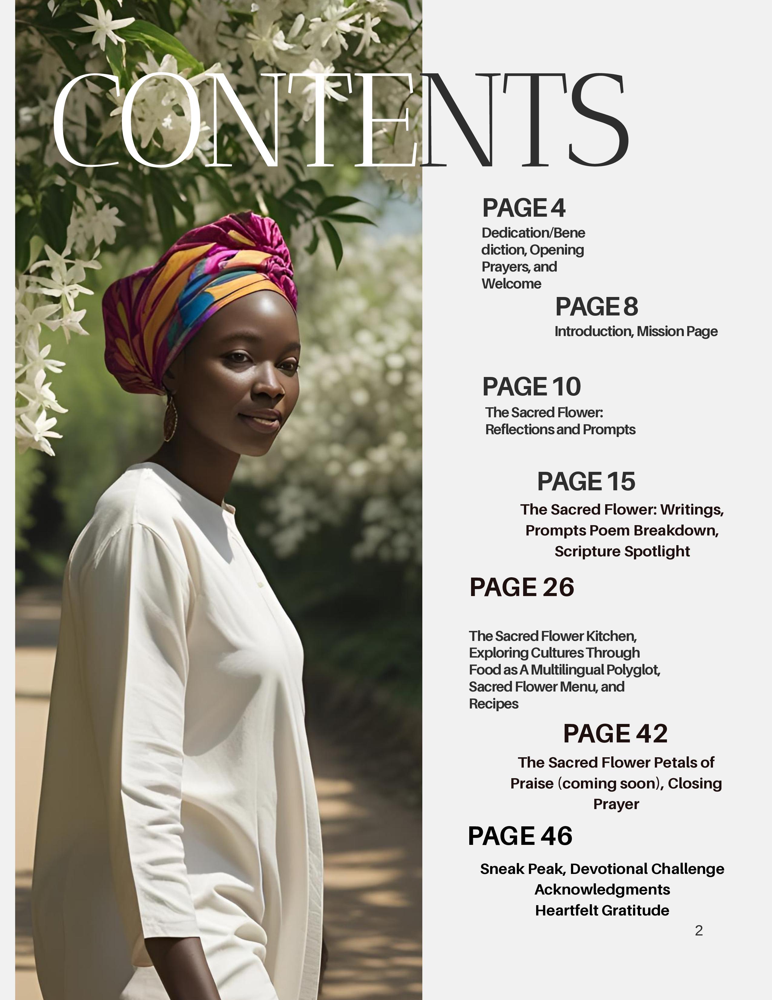 The Sacred Flower Magazine - Premiere Issue by The Sacred Flower ...
