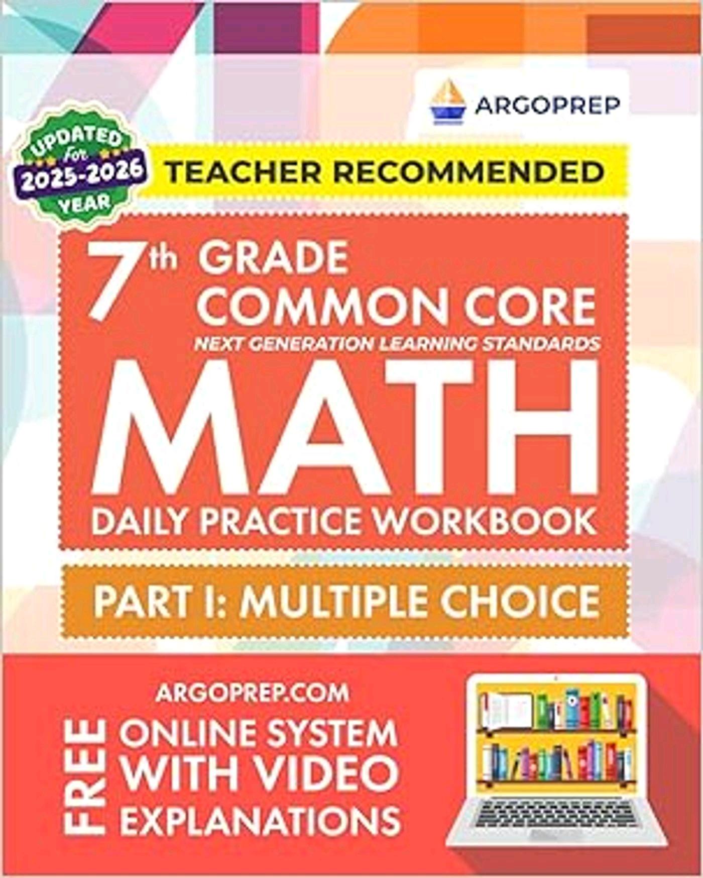 Ebook Version 7th Grade Common Core Math: Daily Practice Workbook ...