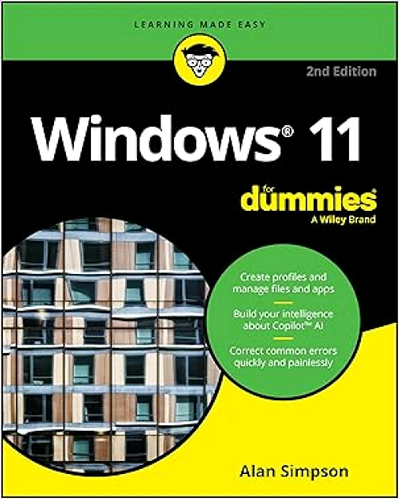 EBOOK Windows 11 For Dummies, 2nd Edition by Alan Simpson by ...