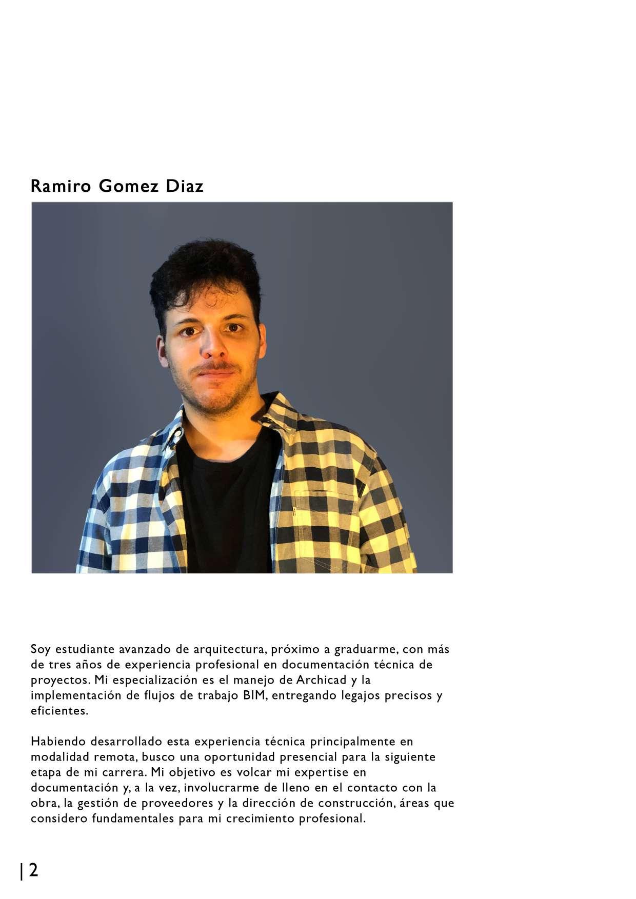 Portfolio - Ramiro Gomez Diaz by Ramiro Gomez Diaz - Issuu