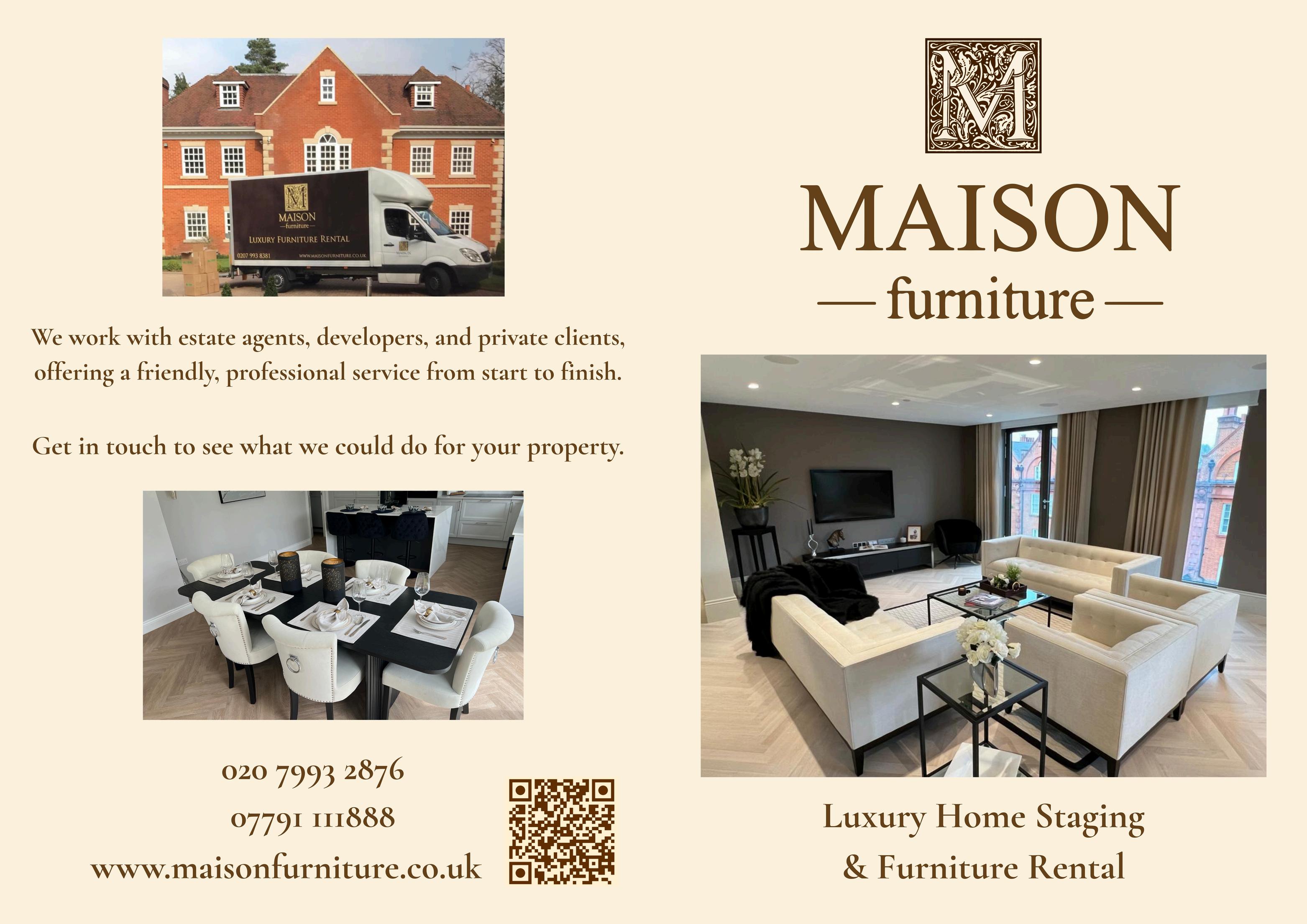 Maison Furniture Brochure by Alex Cookson - Issuu